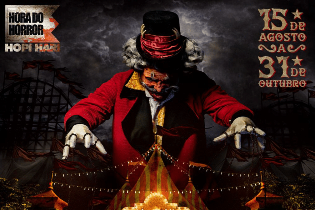 Hopi Hari anuncia tema da Hora do Horror 2025: o temido Circo dos ...